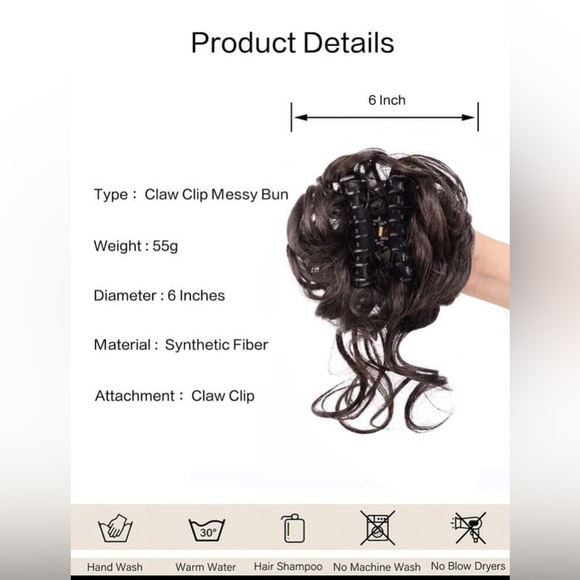 Accessories | New Messy Bun Hair Extensions | Poshmark